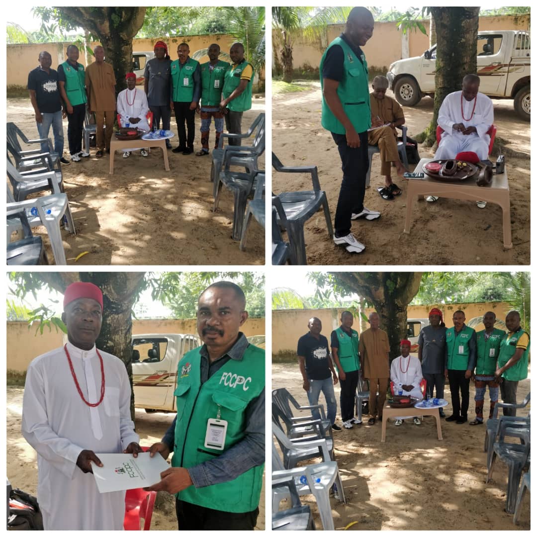 FCCPC sensitizes monarch, workers on consumer rights