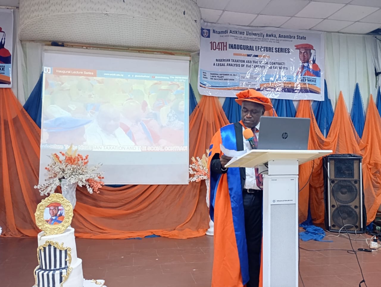Nigerians Urged To Embrace Taxation as Prof Umenweke Deliveres 104th ...