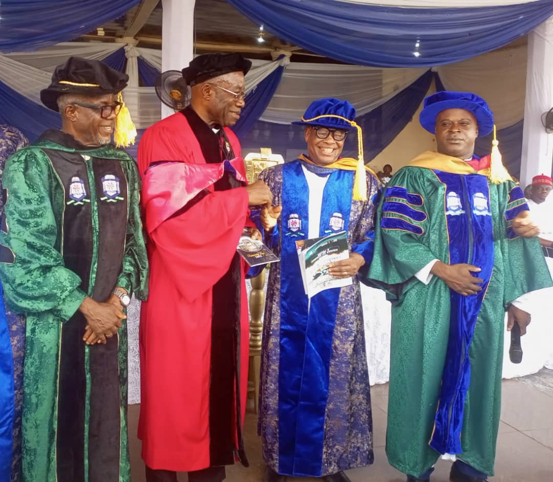 13th Convocation: Tansian Varsity Honours Onyido, Ukachukwu, others ...