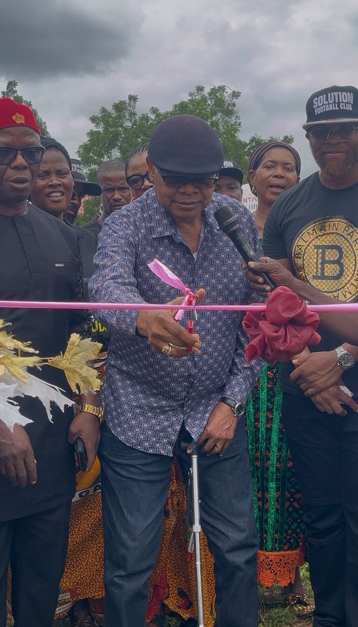Barr. Chukwudi Oli Flags Off Sports Stadium Project In Nri - Odogwu Blog
